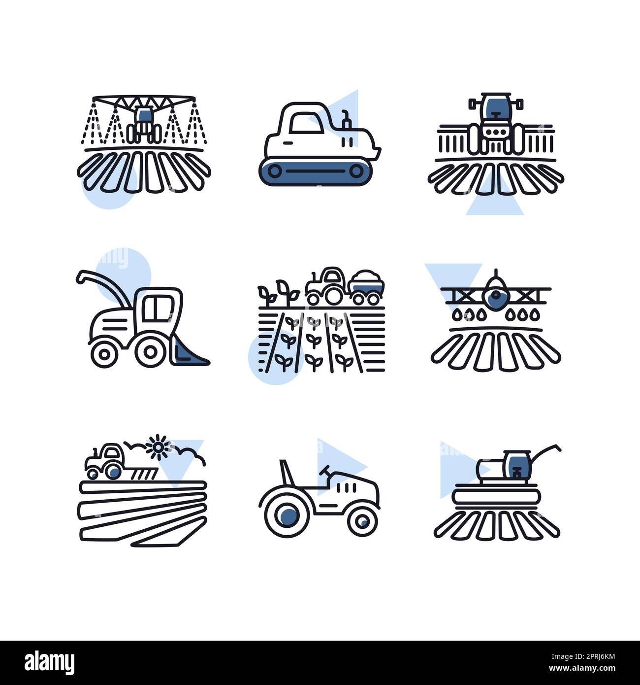 Farm Field isolated icon. Agriculture transport sign. Graph symbol for ...