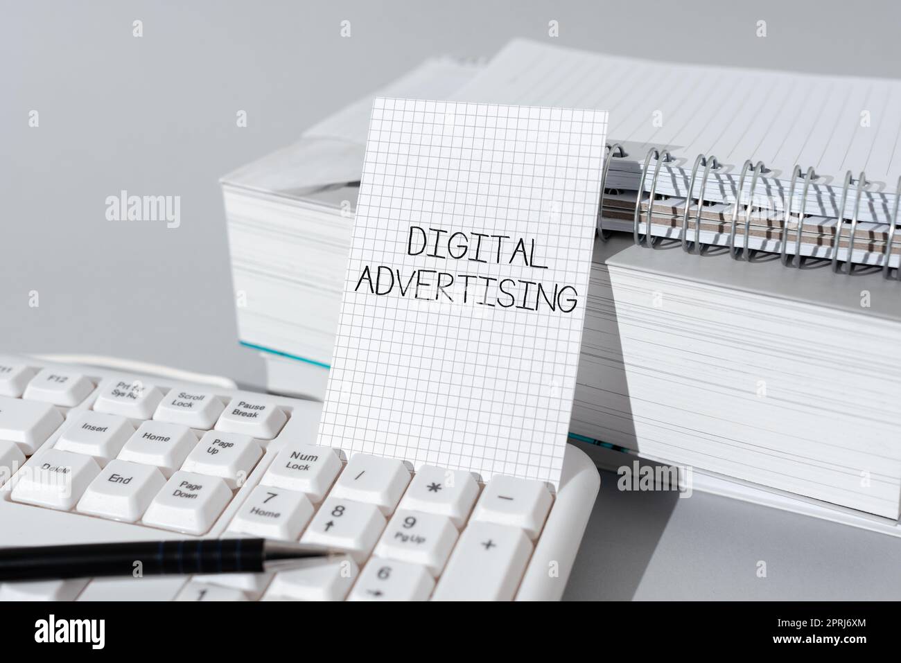 Handwriting advertising hi-res stock photography and images - Alamy