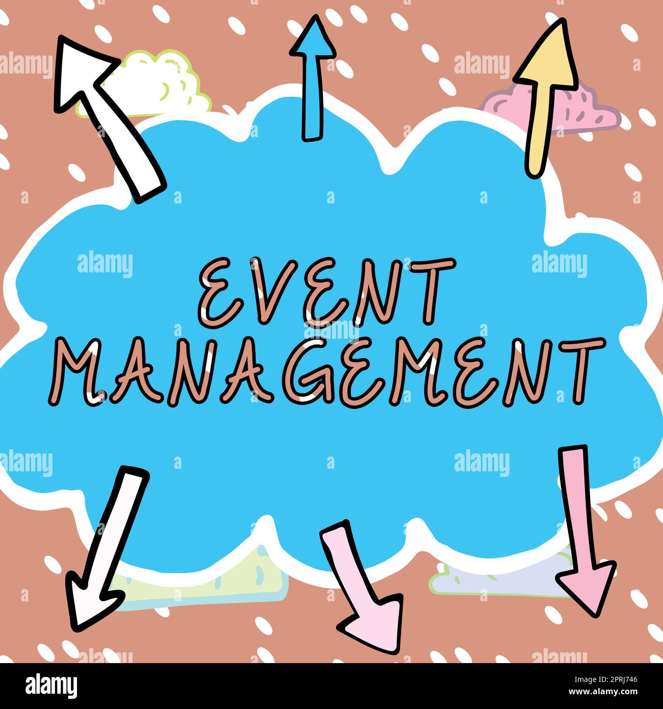 Conceptual caption Event Managementcreation and development of large ...