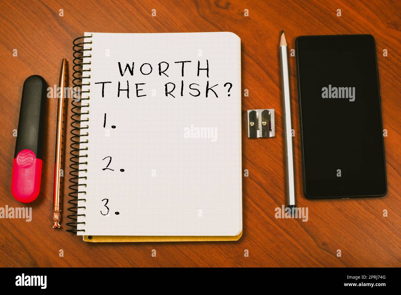 Inspiration showing sign Worth The Risk questionasking if certain ...