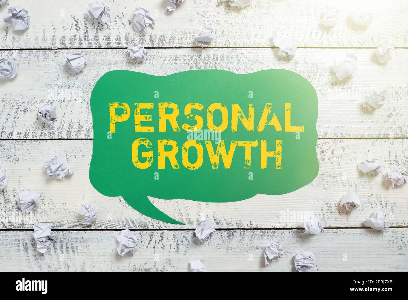 Hand writing sign Personal Growthimprove develop your skills qualities ...