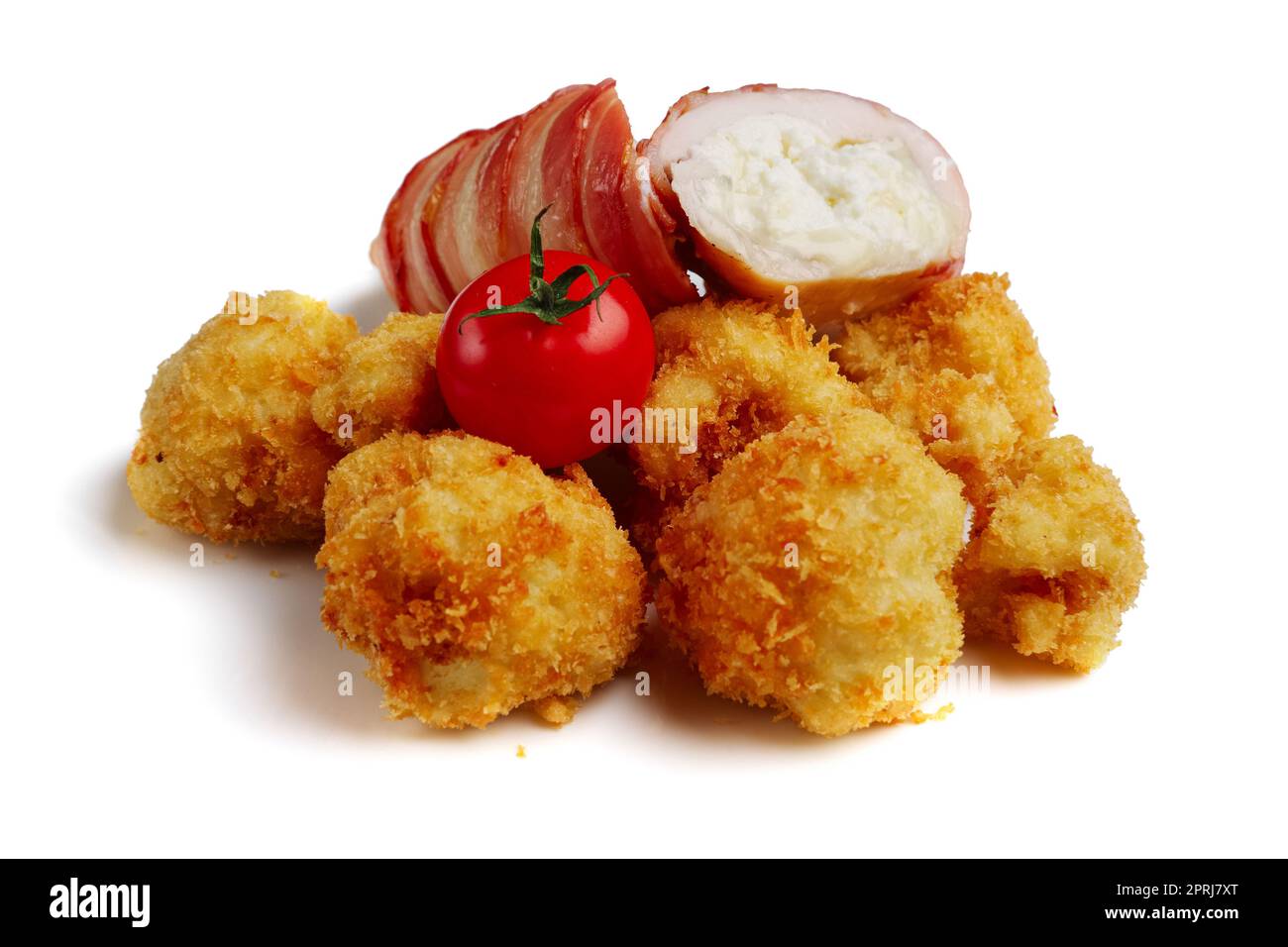 Fried chicken in bread Cut Out Stock Images & Pictures - Alamy