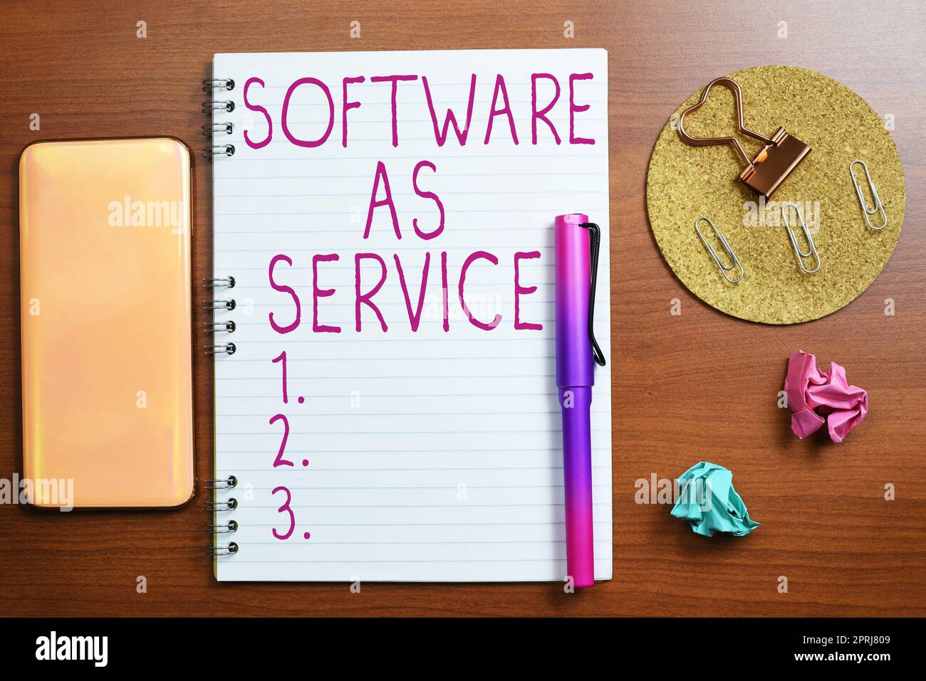 Inspiration showing sign Software As Service. Business concept On ...