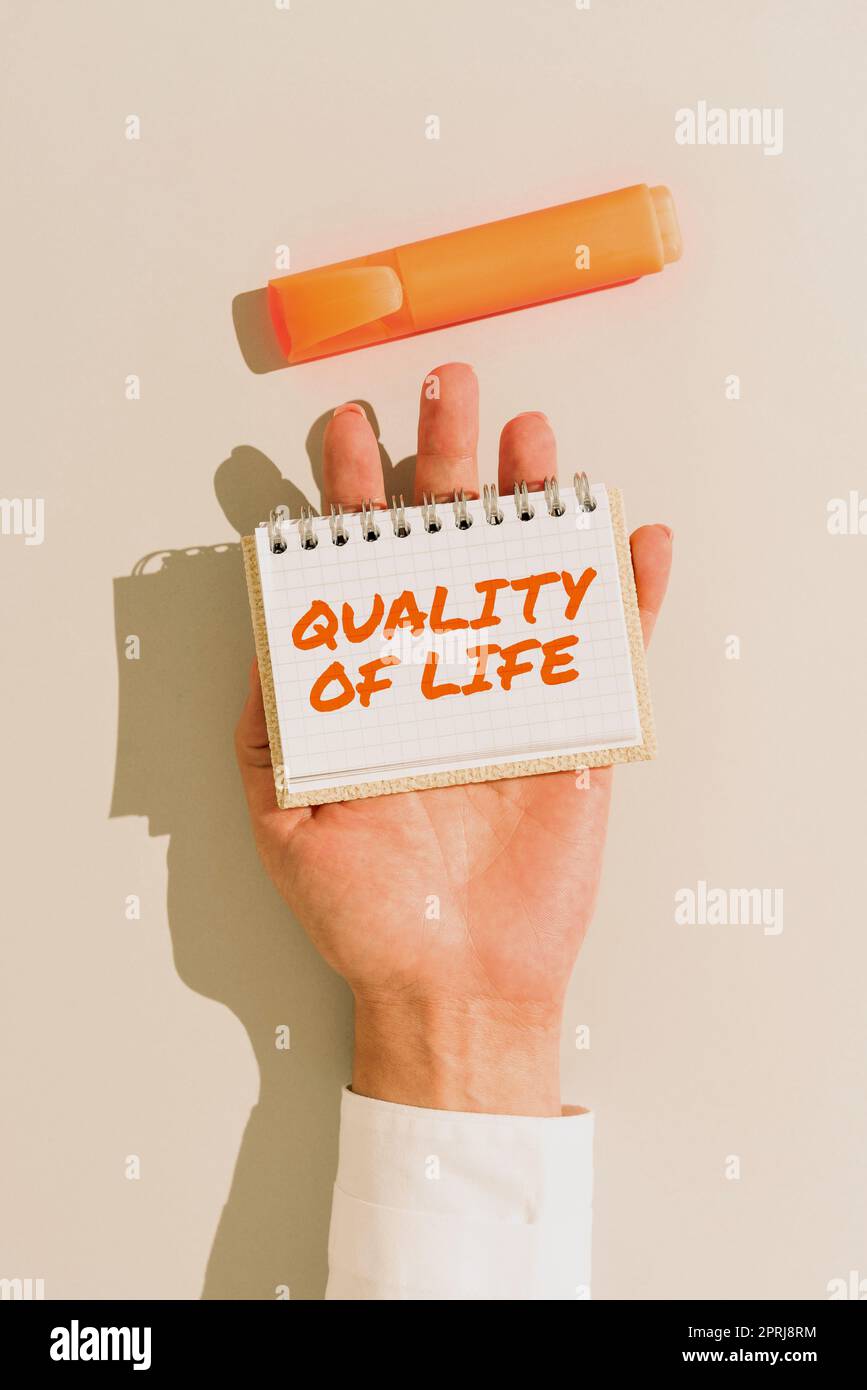 Sign displaying Quality Controlinsure that product or service sold due ...