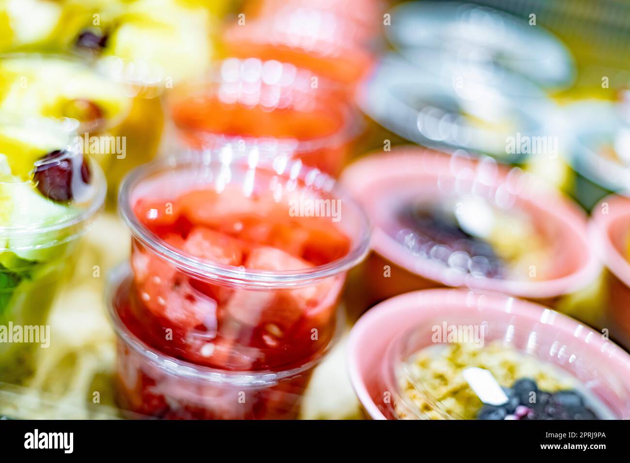 Pre packaged food supermarket hi-res stock photography and images - Alamy