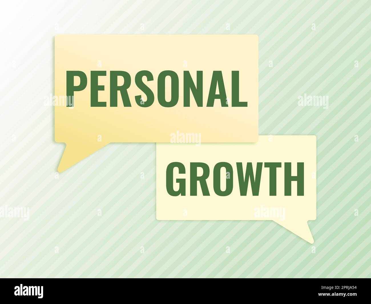 Sign displaying Personal Growthimprove develop your skills qualities ...
