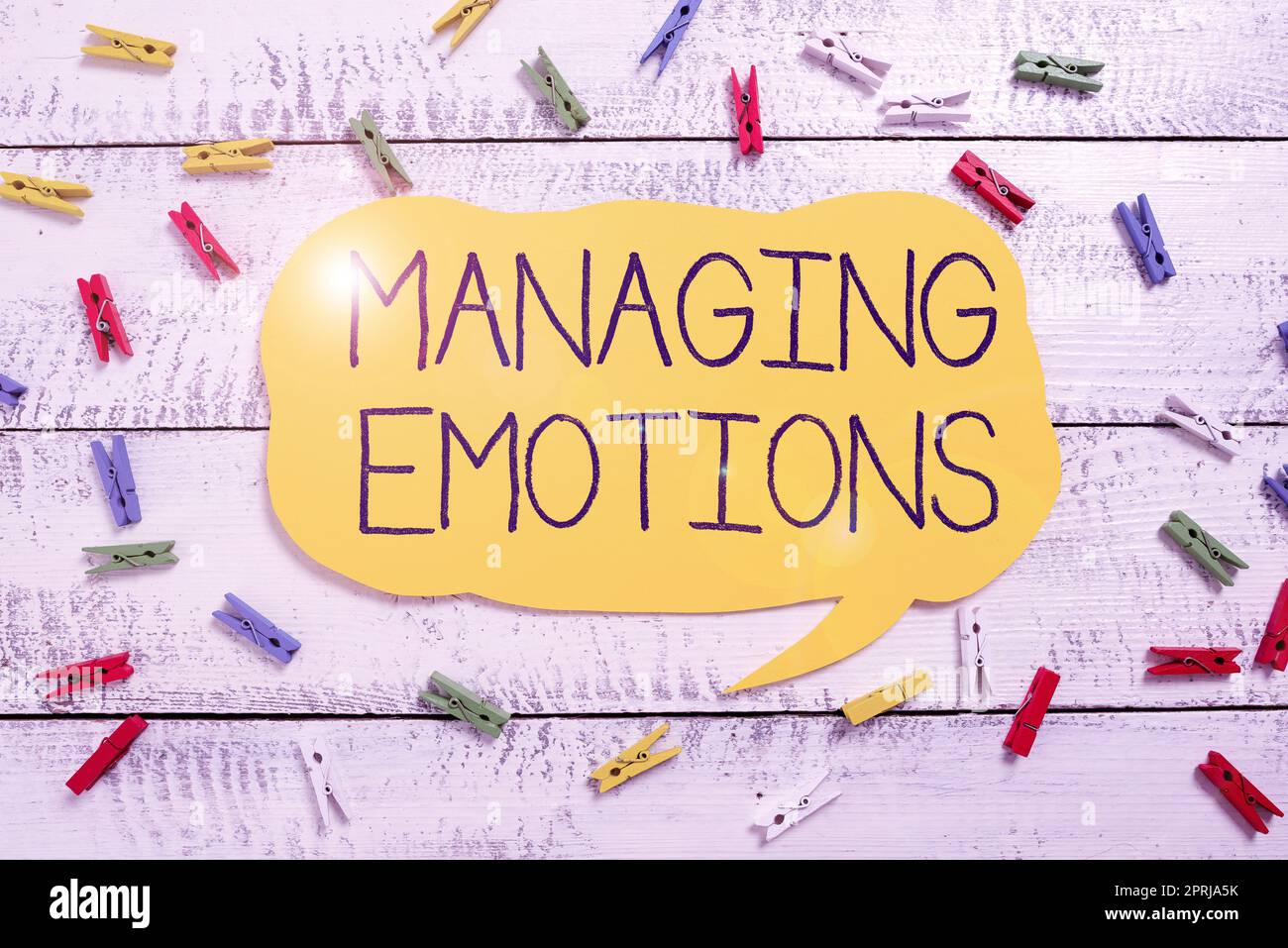 Inspiration showing sign Managing EmotionsControlling feelings in ...