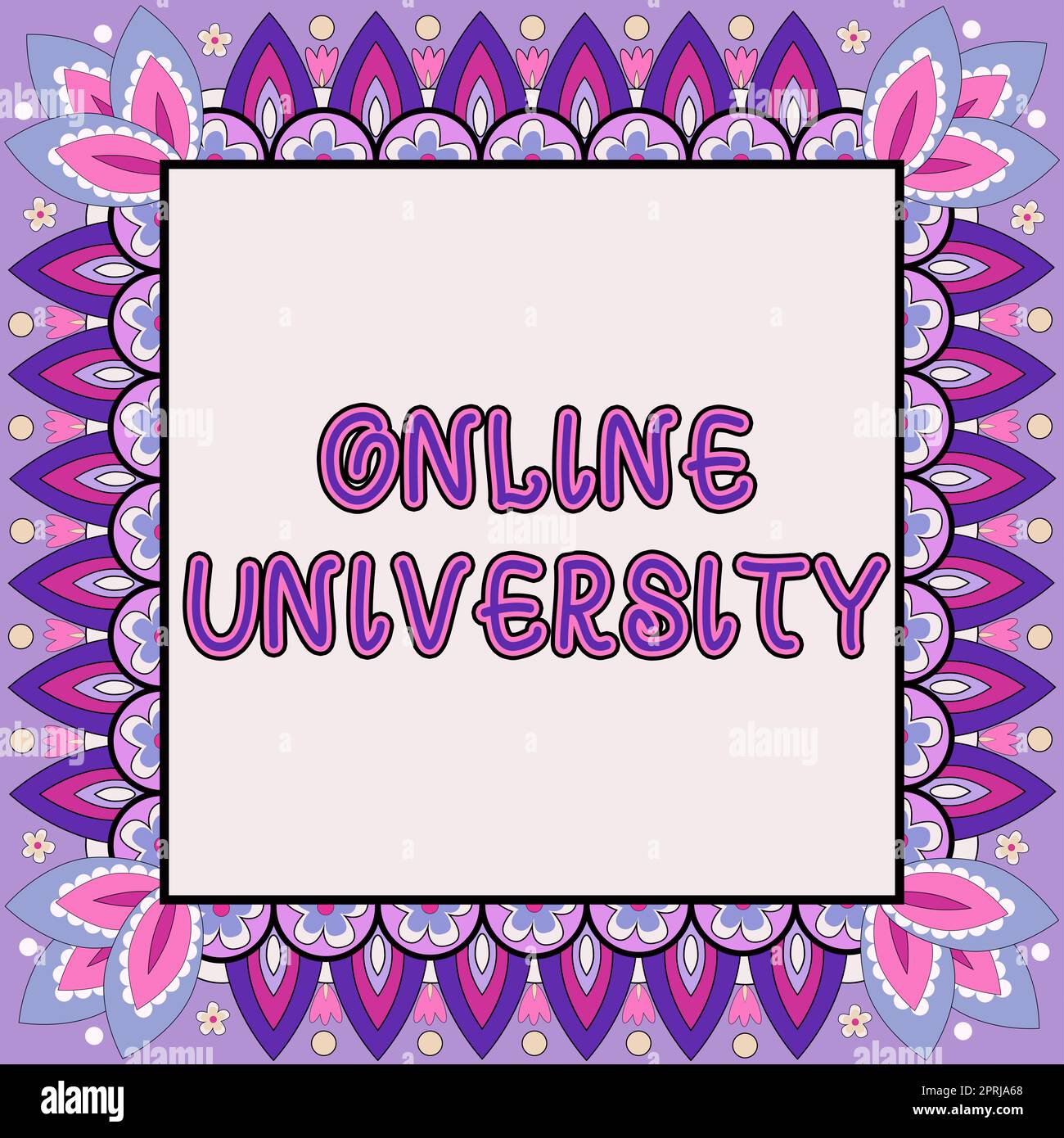 Text caption presenting Online UniversityDistance Learning Courses are ...