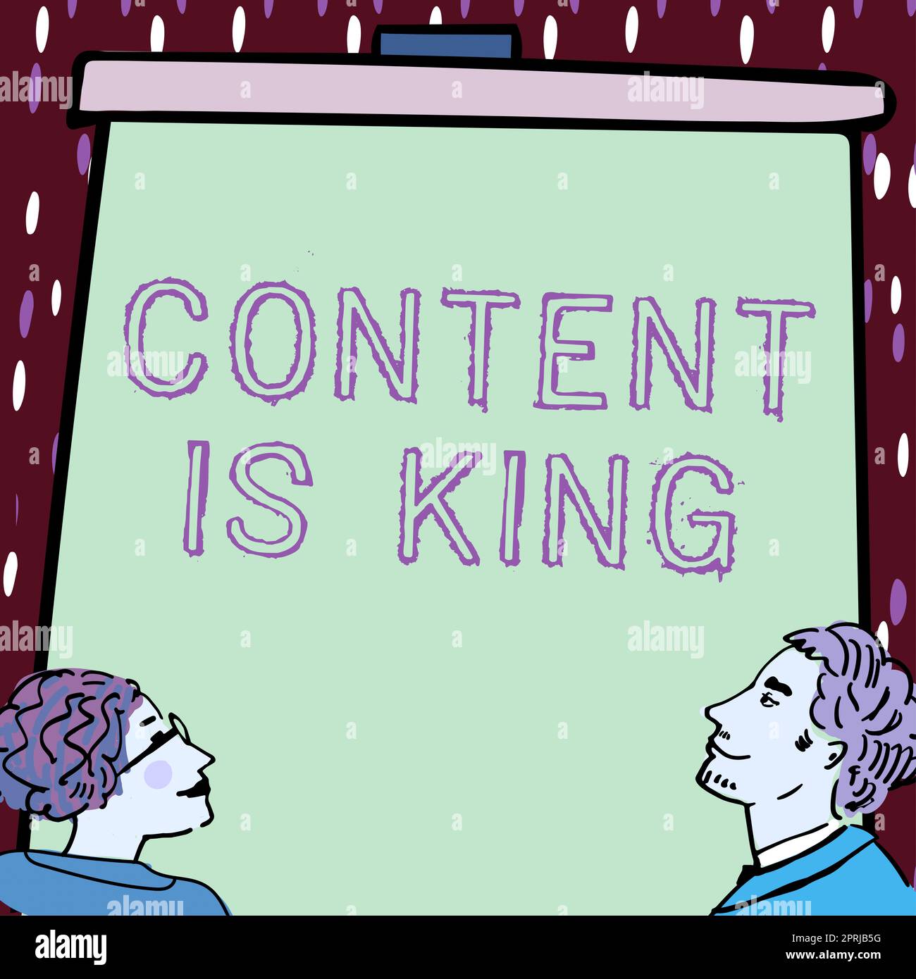 Text showing inspiration Content Is KingContent is the heart of today's ...