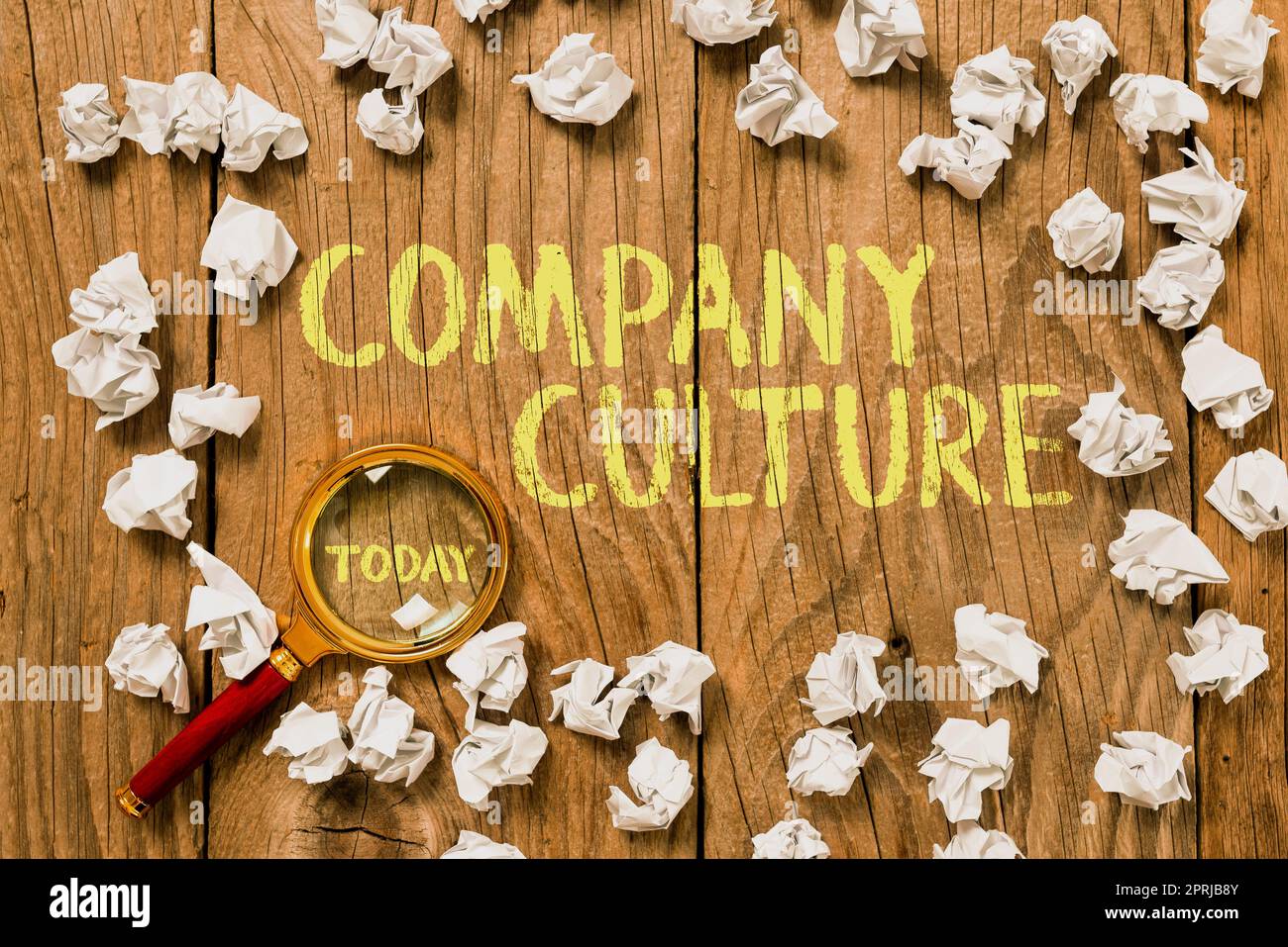 Handwriting text Company CultureThe environment and elements in which ...