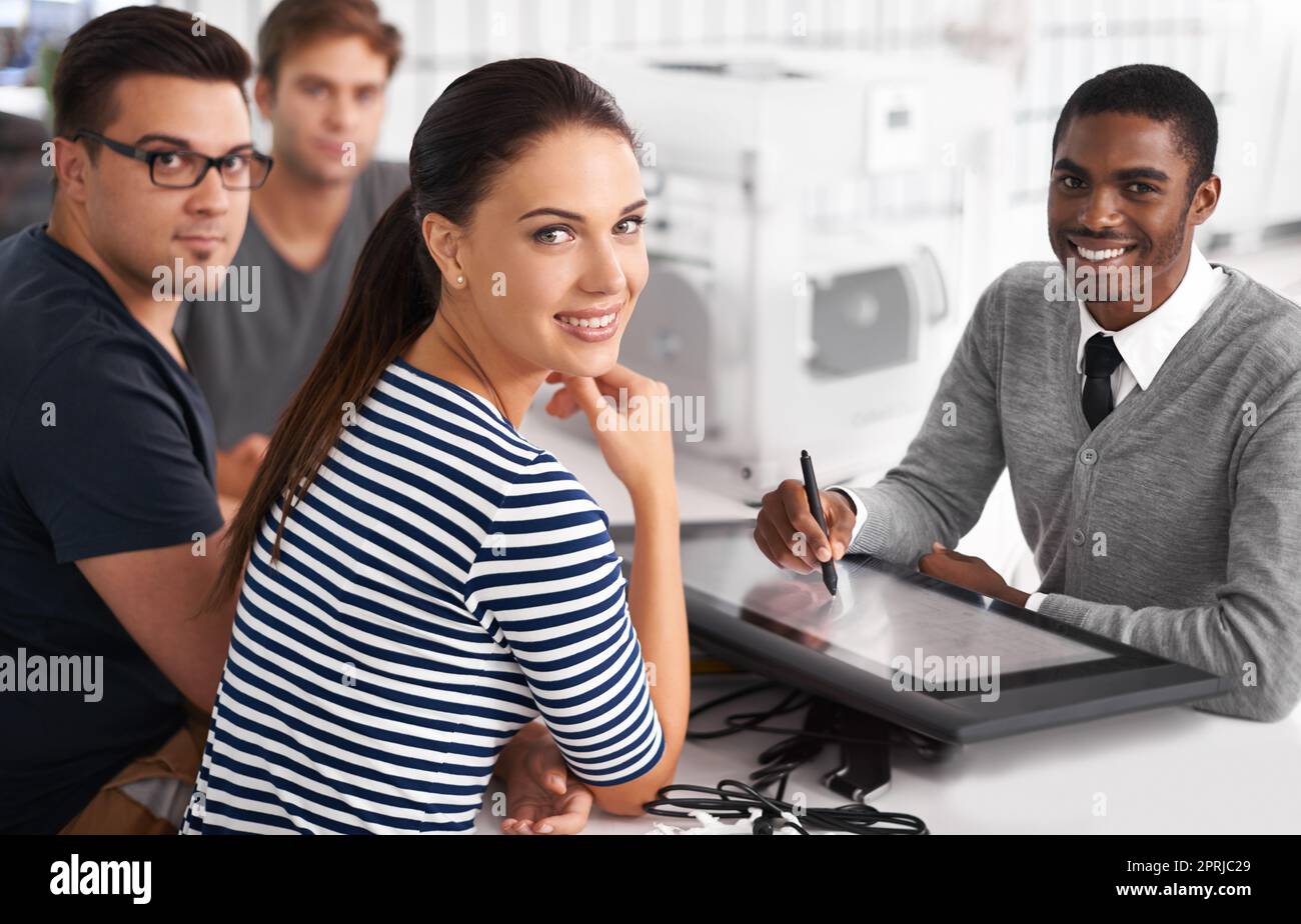 Multi trade worker hi-res stock photography and images - Alamy