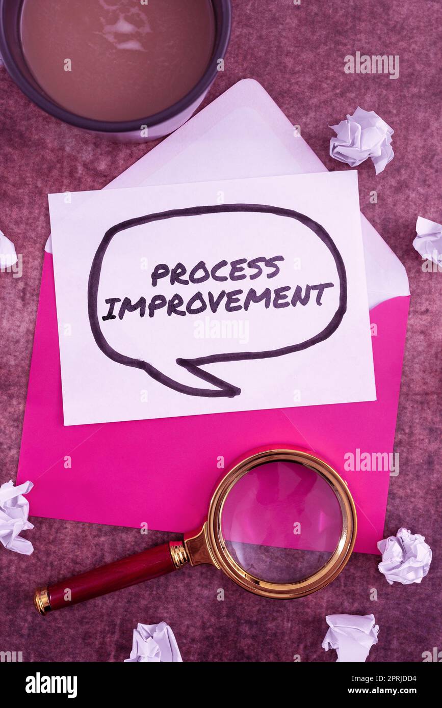 Inspiration showing sign Process Improvement. Business approach ... Inspiration showing sign Process Improvement. Business approach ...