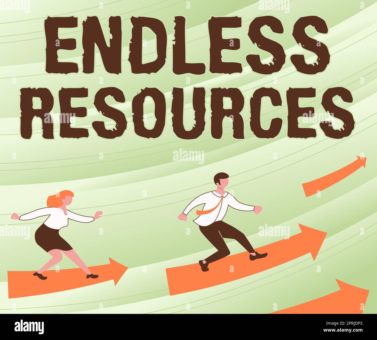 Hand writing sign Endless ResourcesUnlimited supply of stocks or ...