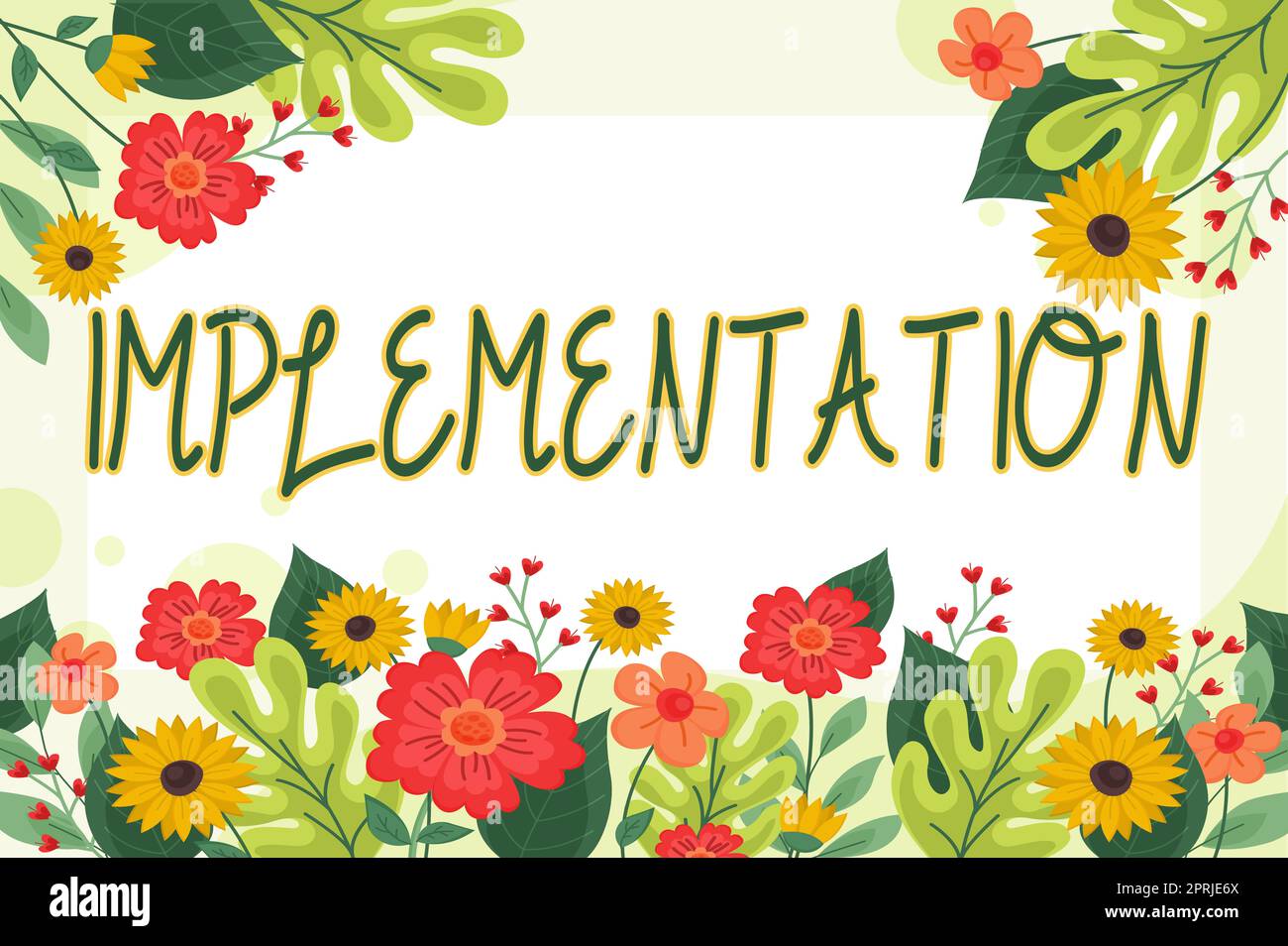 Sign Displaying Implementationthe Process Of Making Something Active Or Effective Business Idea