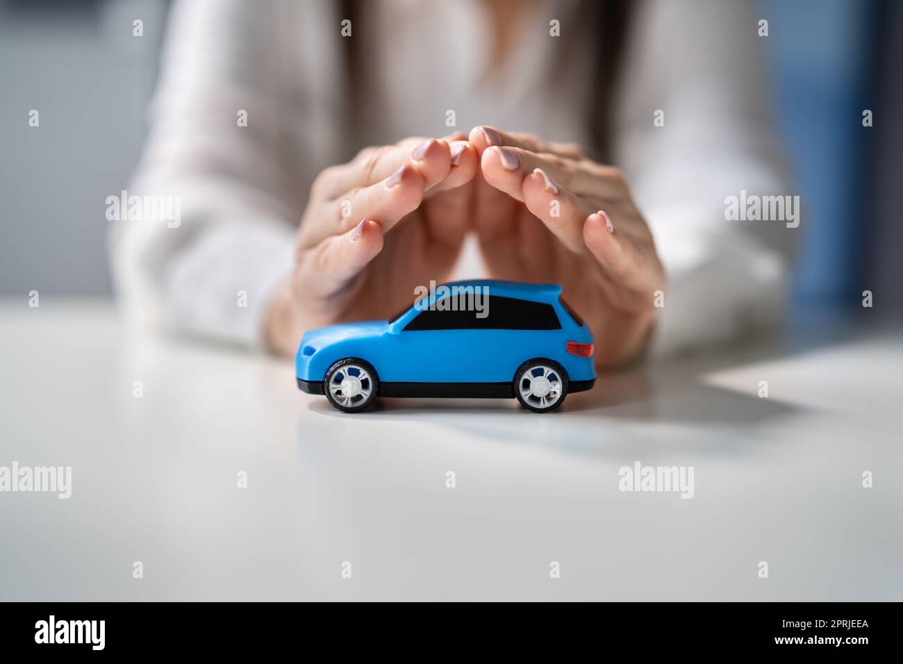 Car Insurance Concept. Secure Auto And Vehicle Guarantee Stock Photo ...