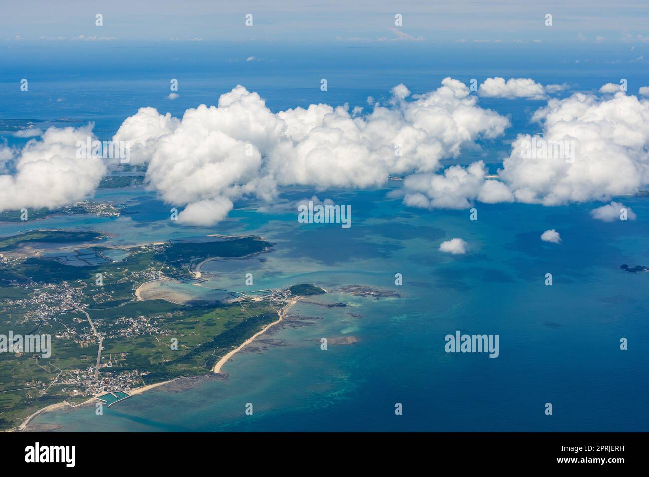 Top view of the Penghu island in Taiwan Stock Photo - Alamy