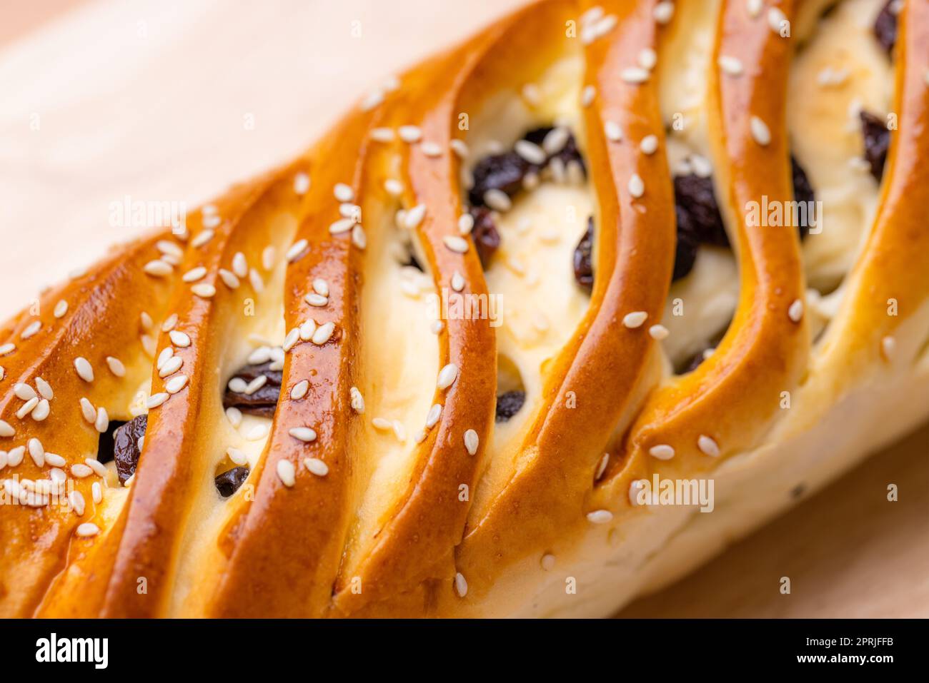 Homemade bread on the wooden plank Stock Photo - Alamy