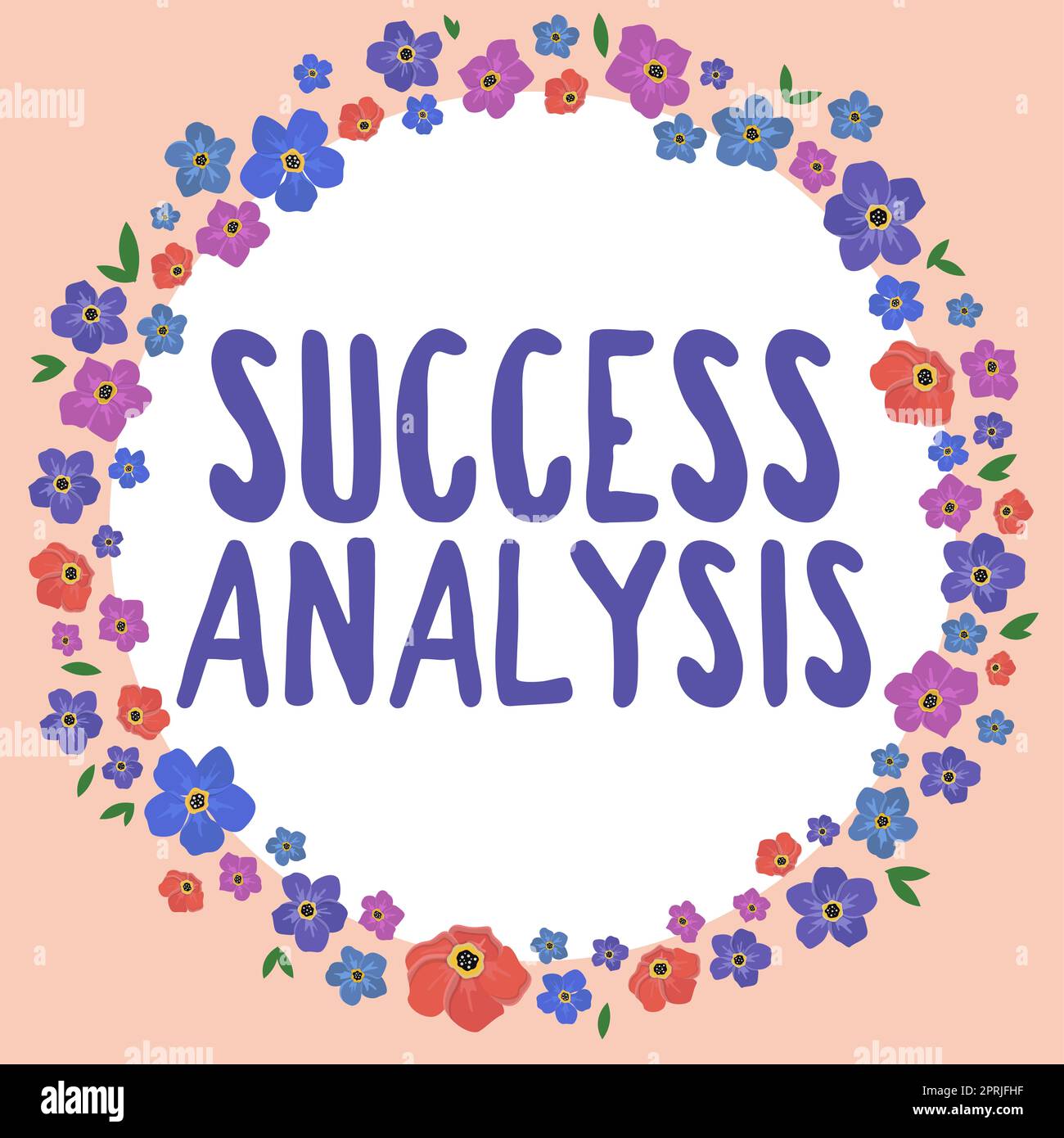 Text sign showing Success Analysiscreating graph to determine increase ...