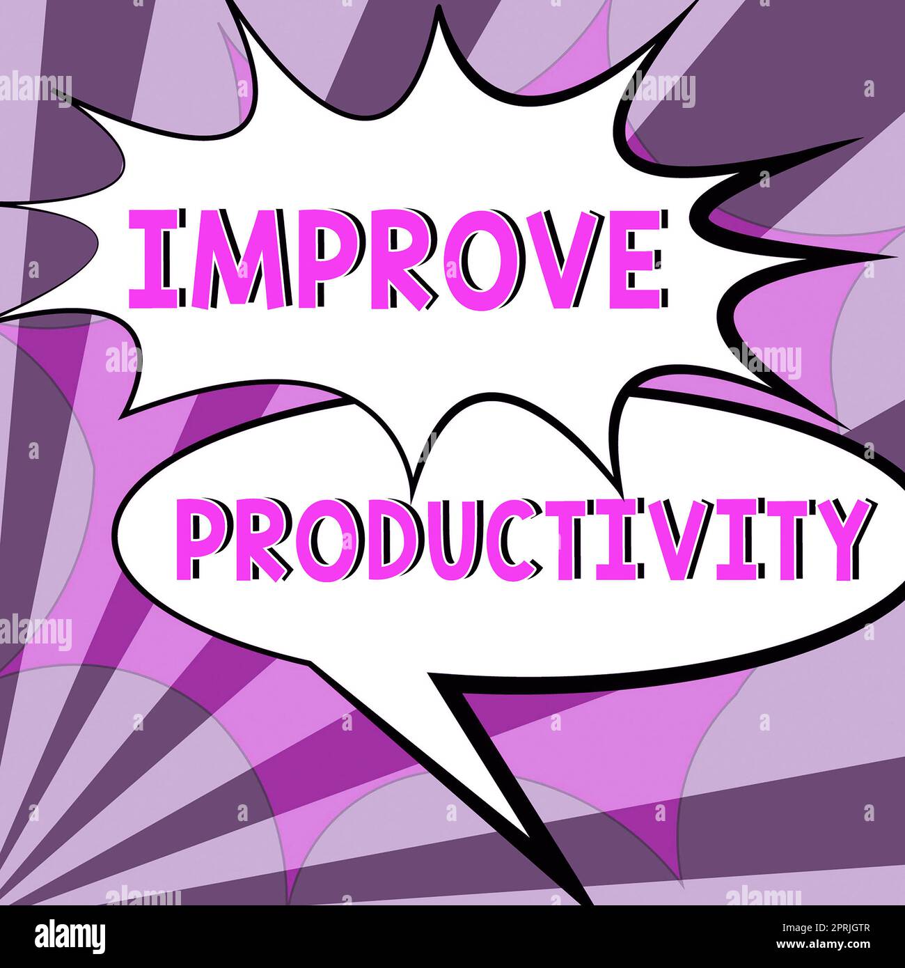 Text sign showing Improve Productivity, Word for Enhance the Quality of ...