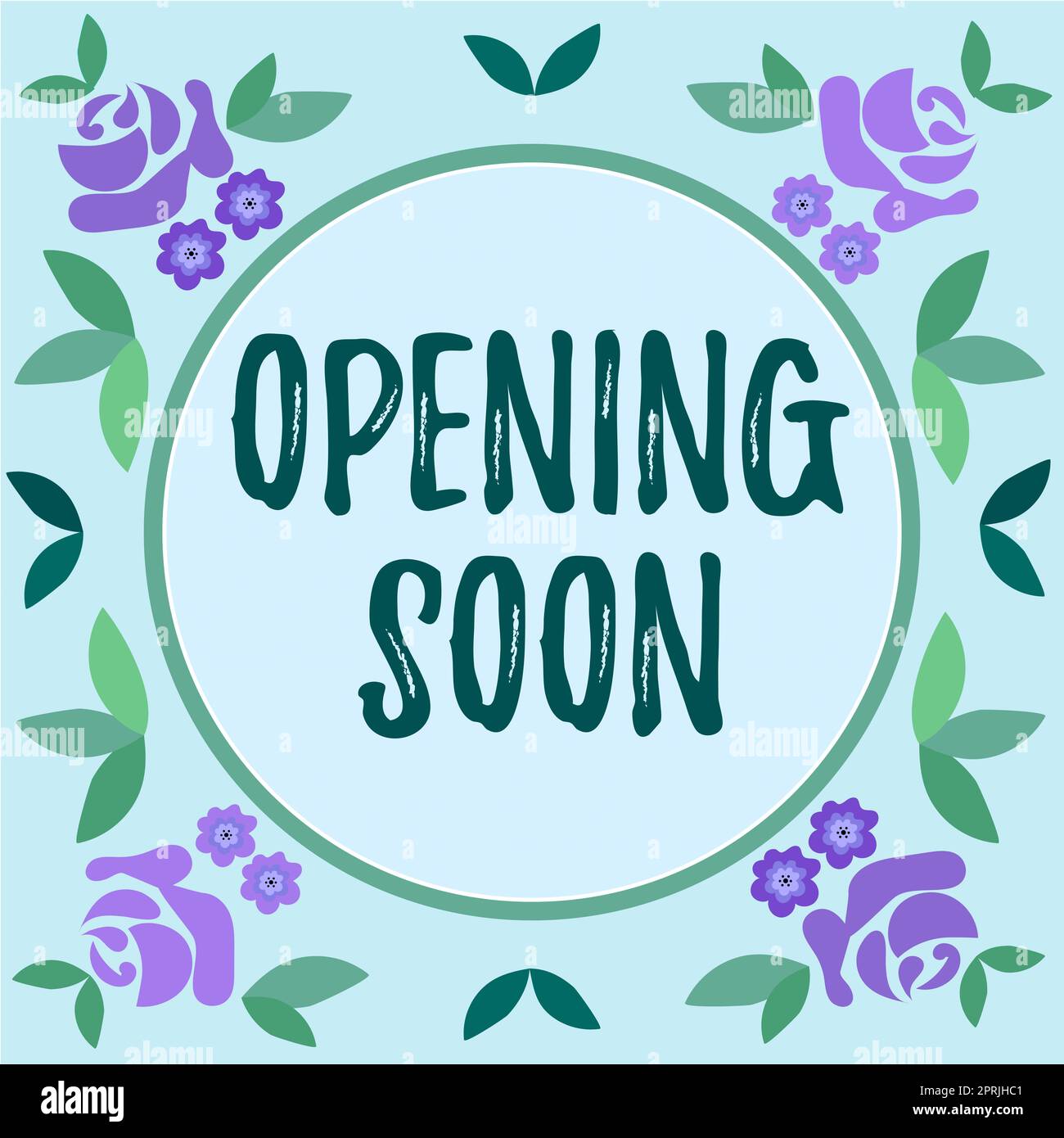 Text caption presenting Opening Soon, Internet Concept Going to be ...