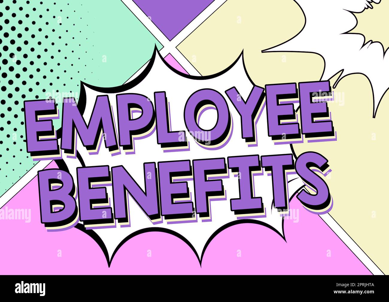 Text caption presenting Employee BenefitsIndirect and noncash ...