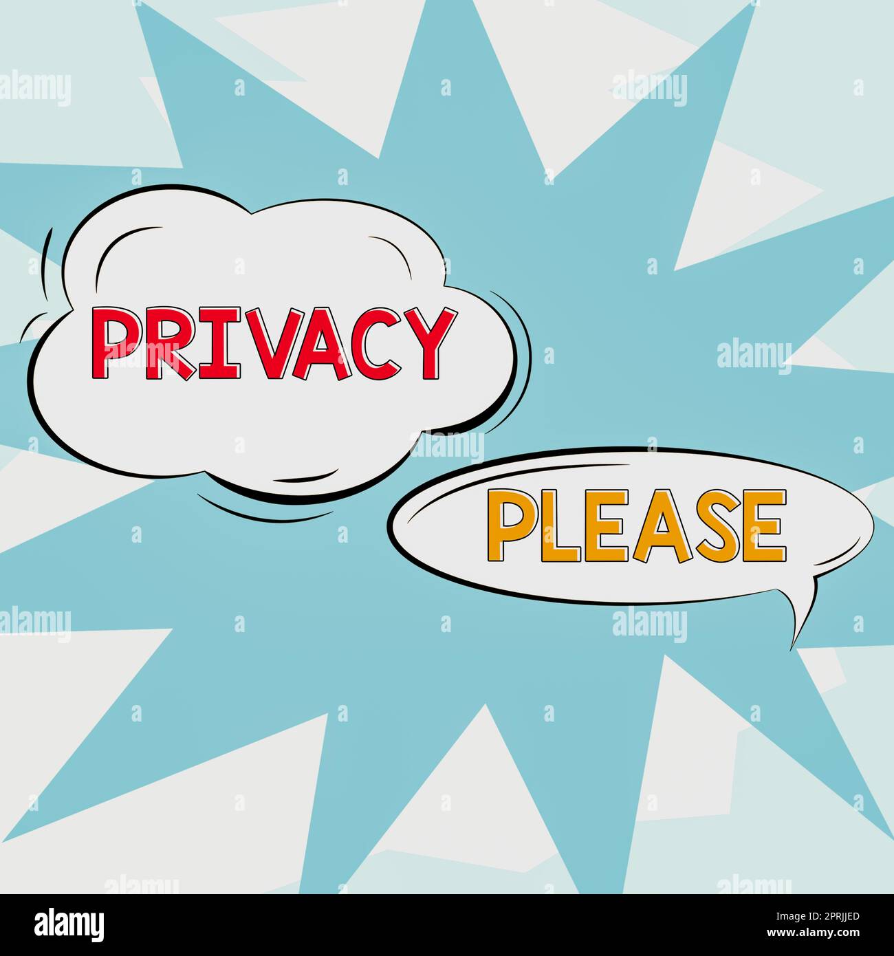 Sign Displaying Privacy Pleaseasking Someone To Respect Your Personal