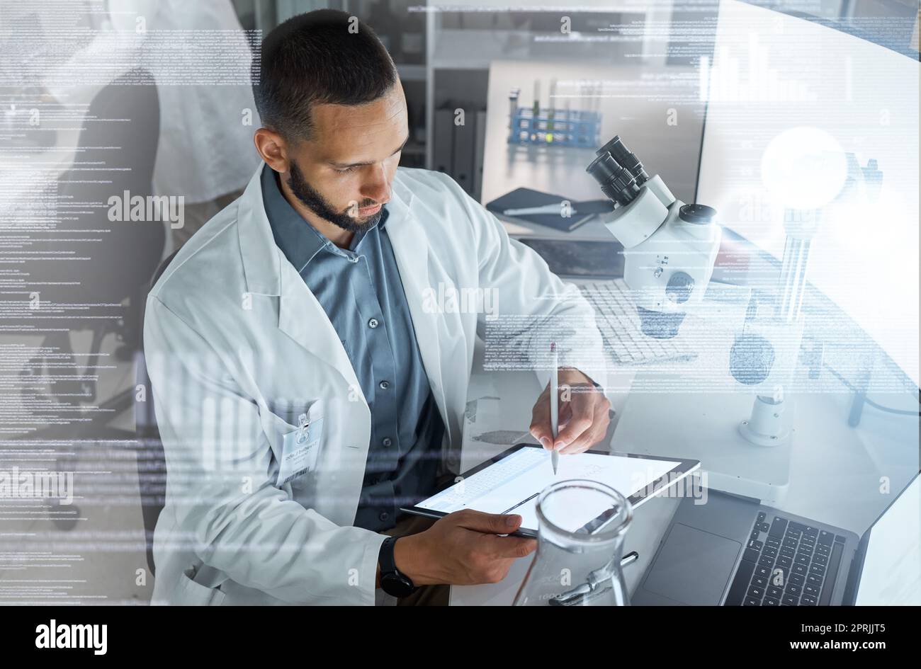 Futuristic clinical science lab hi-res stock photography and images - Alamy