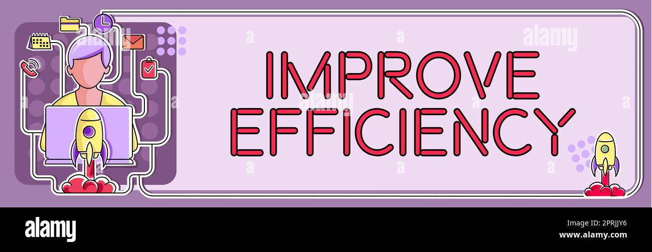 Conceptual display Improve EfficiencyCompetency in performance with ...