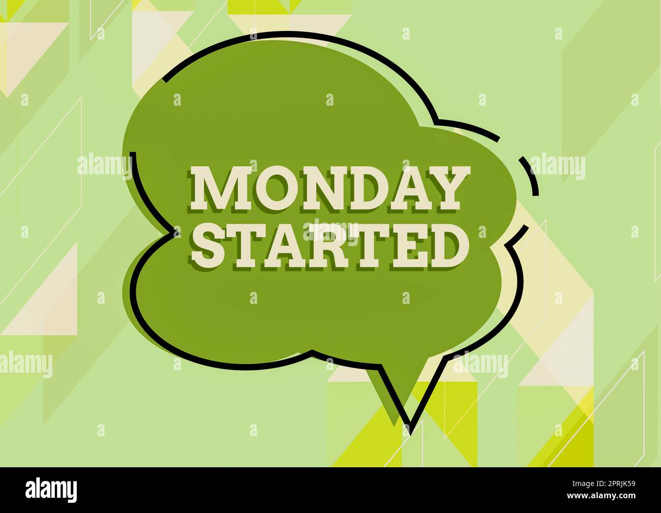 Conceptual caption Monday Startedgetting ready for new week Rest is ...