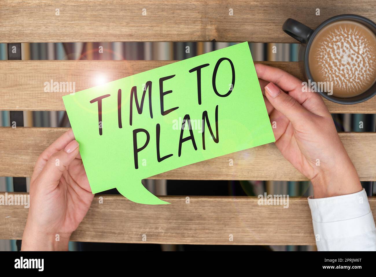 Text caption presenting Time To Plan, Internet Concept Preparation of ...