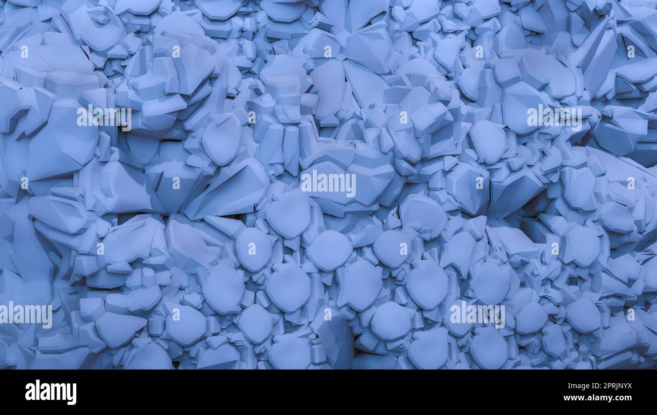 Blue technology background particles hi-res stock photography and ...