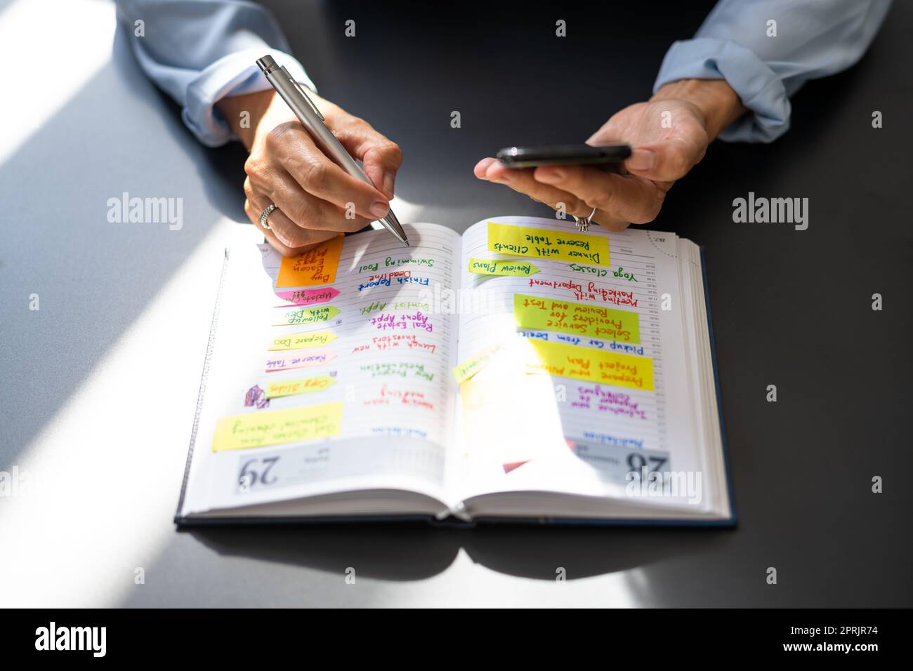 Schedule plan hi-res stock photography and images - Alamy