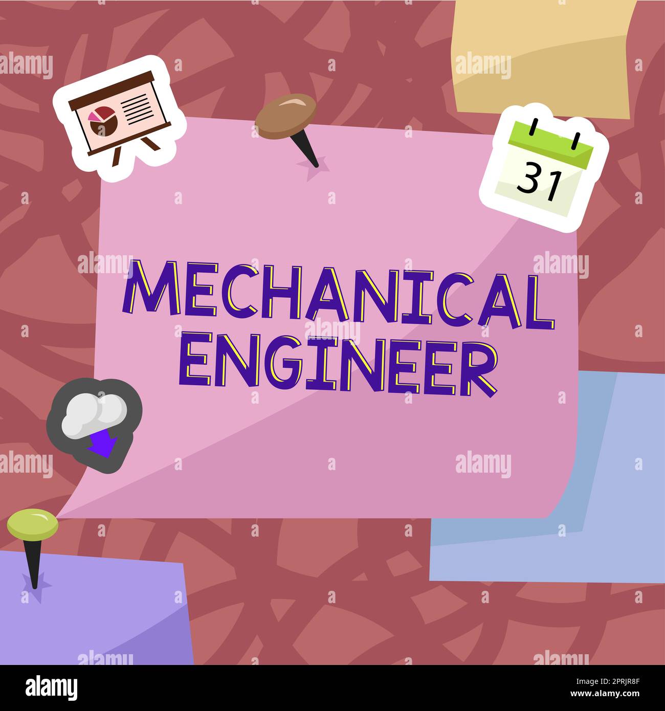 Conceptual display Mechanical Engineer, Conceptual photo Applied ...