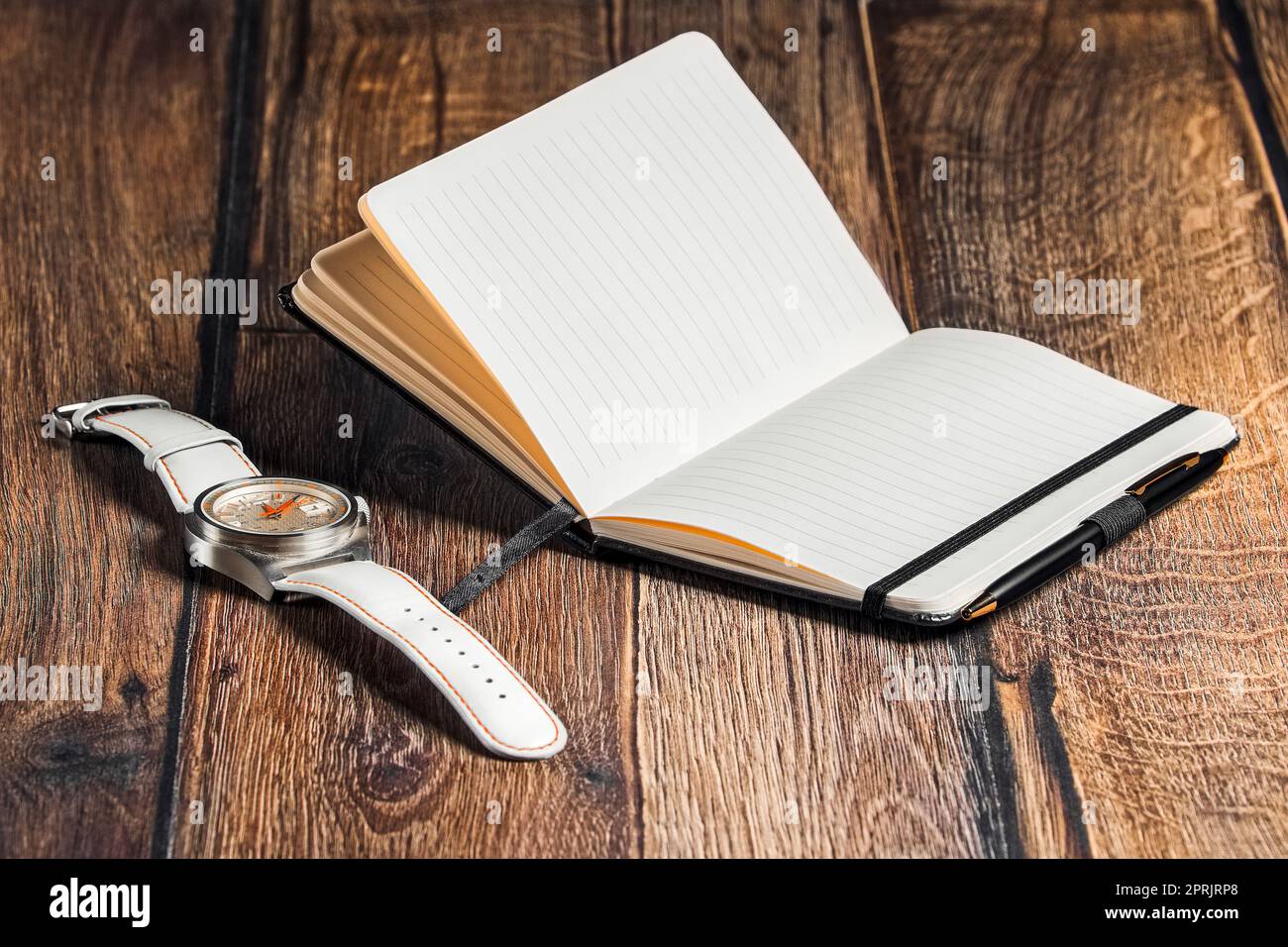 Time management log book hi-res stock photography and images - Alamy