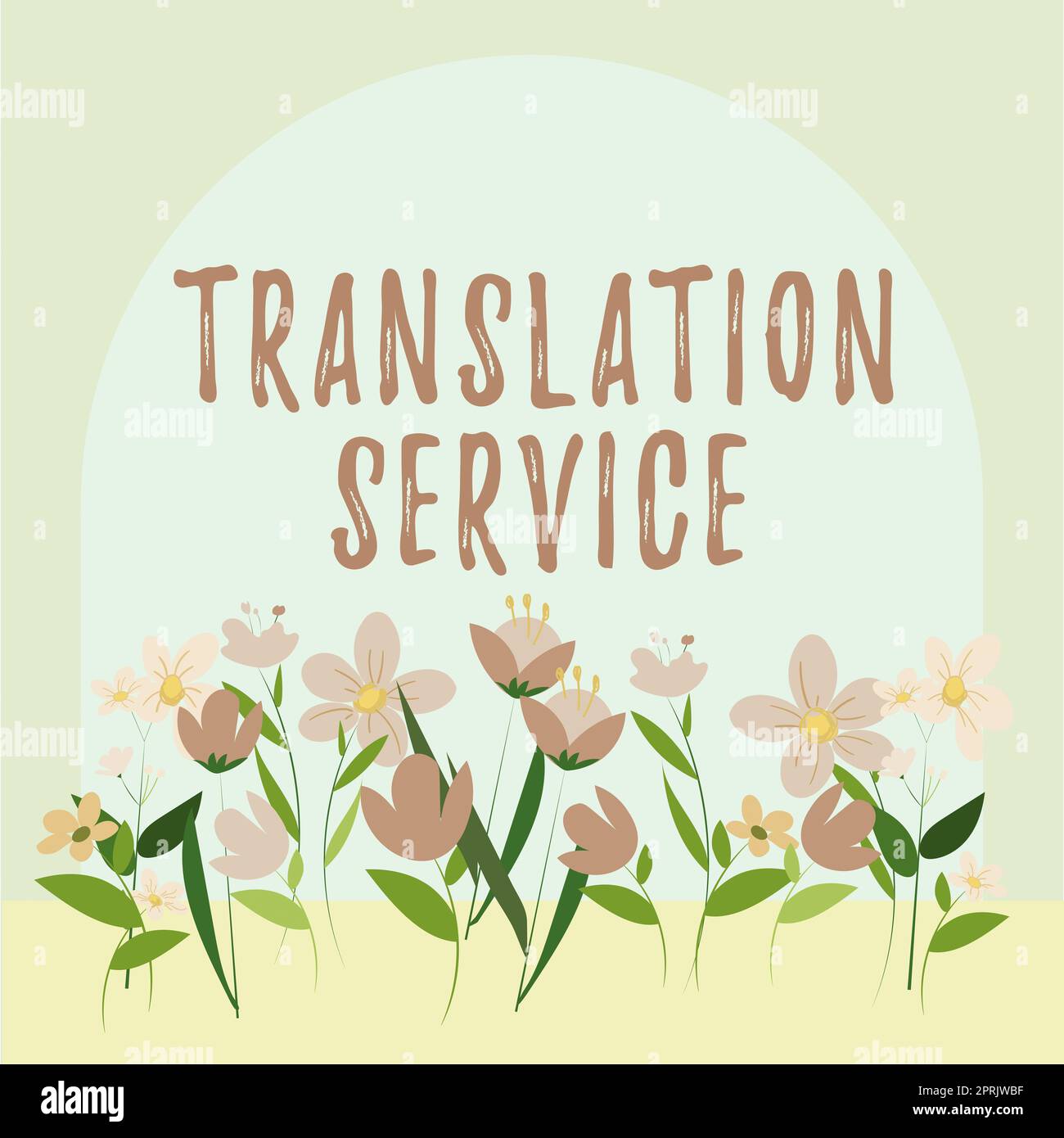 Sign displaying Translation Service, Concept meaning the Equivalent ...