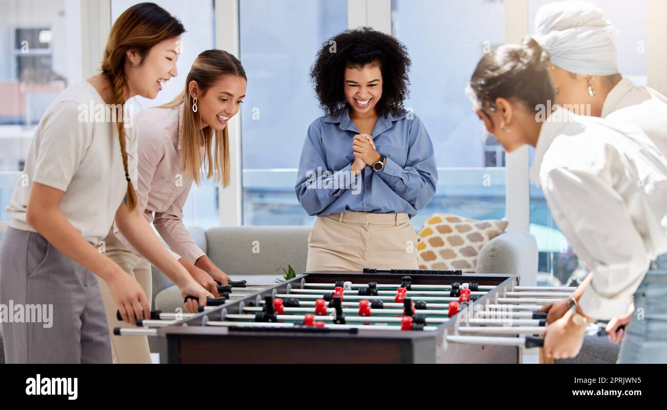 Team building office fun diversity hi-res stock photography and images ...