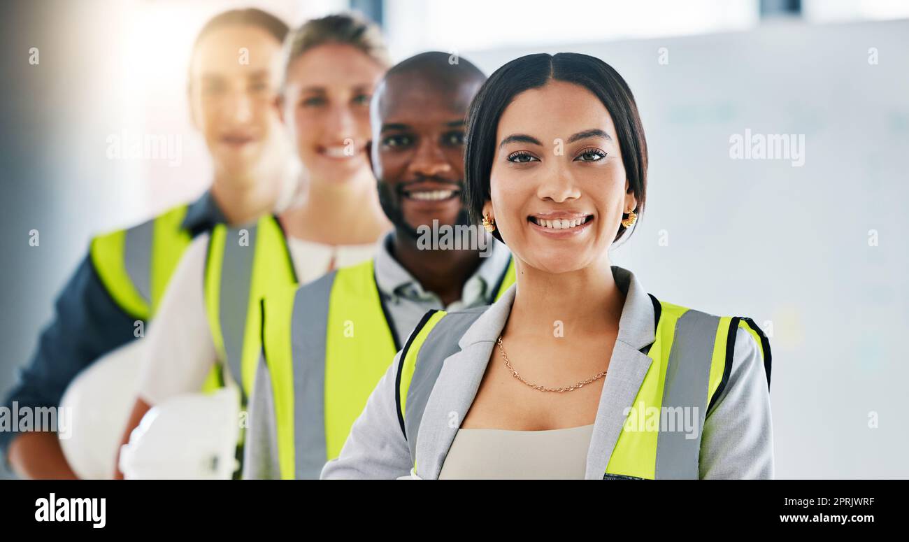 Happy diverse employees warehouse hi-res stock photography and images ...