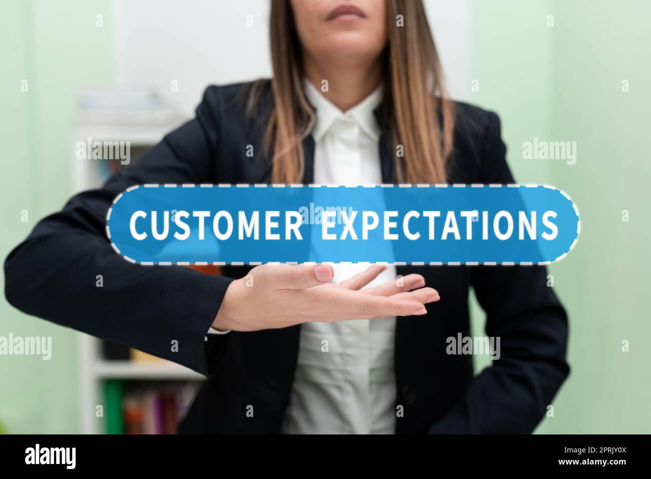 Inspiration showing sign Customer Expectations, Word for Benefits a ...