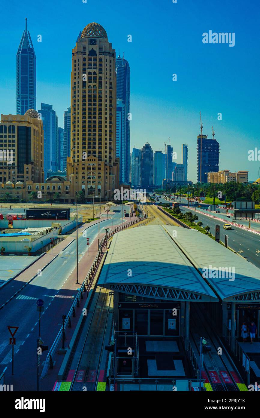 Building of Arab Emirates and Dubai Emirates Stock Photo - Alamy
