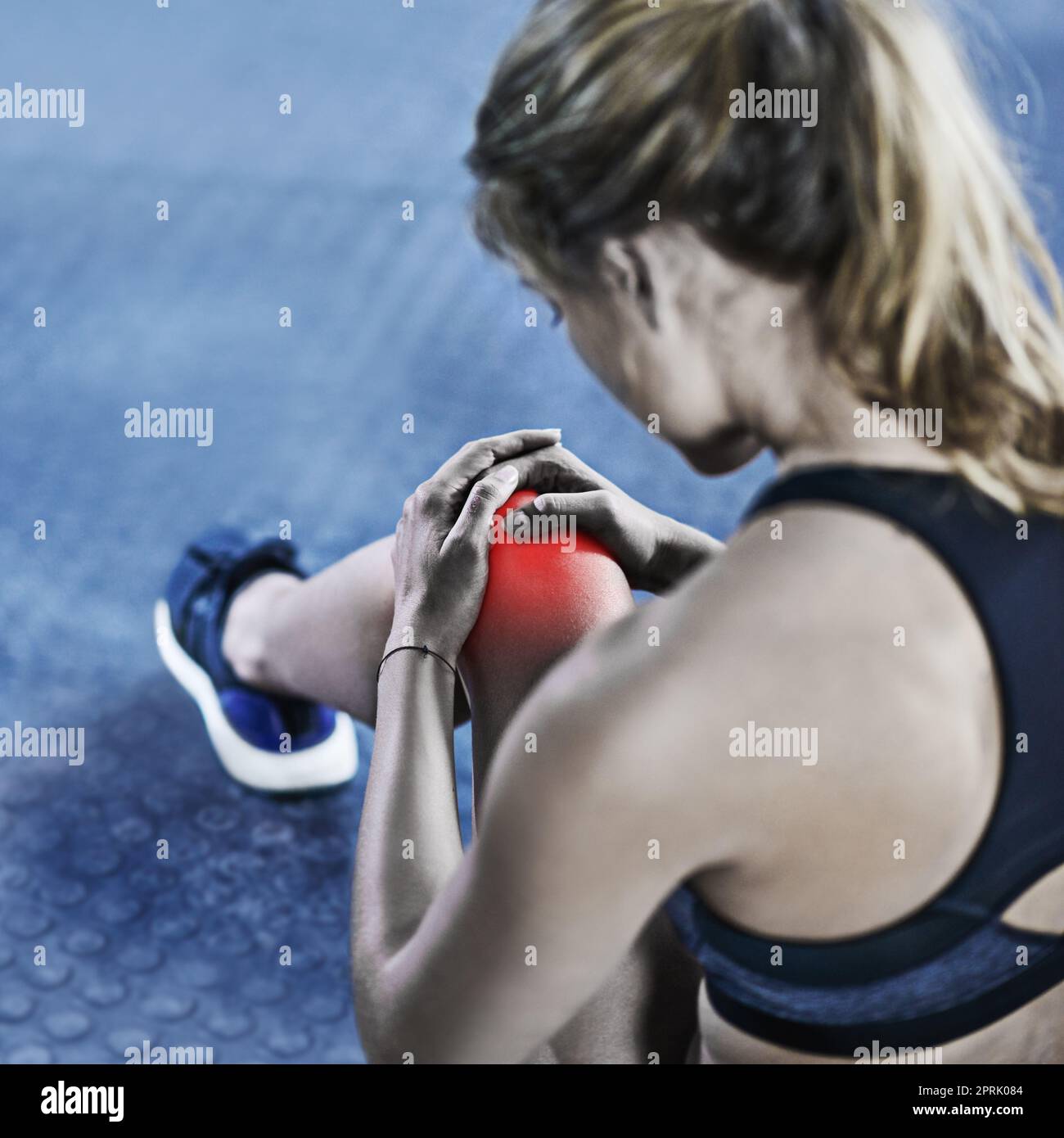 Knee injury graphic hi-res stock photography and images - Alamy