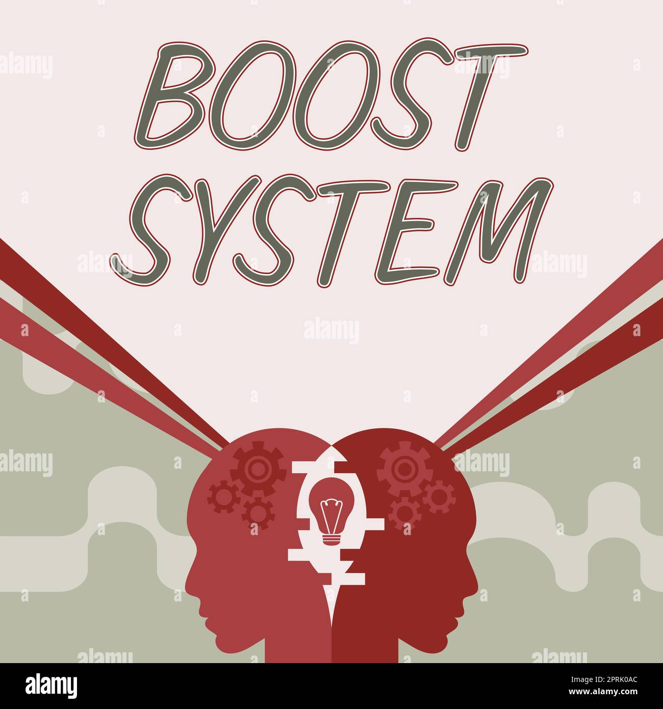 Conceptual caption Boost System, Business overview Rejuvenate Upgrade Strengthen Be Healthier ...