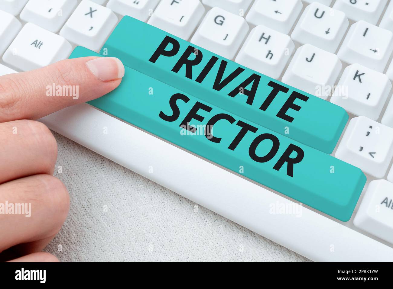 Handwriting text Private Sector, Word for an independent school ...