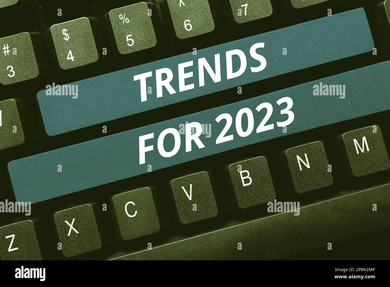 Conceptual caption Trends For 2023, Business approach list of things ...