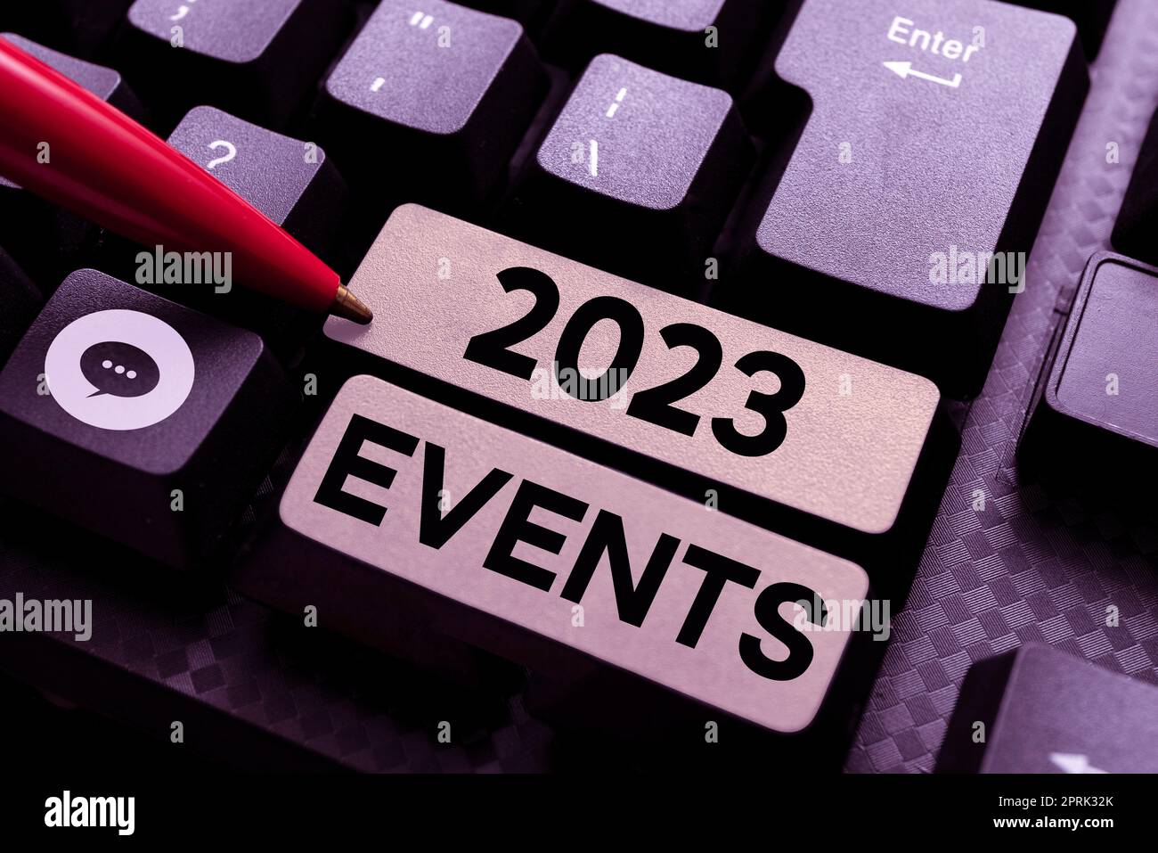 Sign displaying 2023 Events, Business idea New year celebrations ...