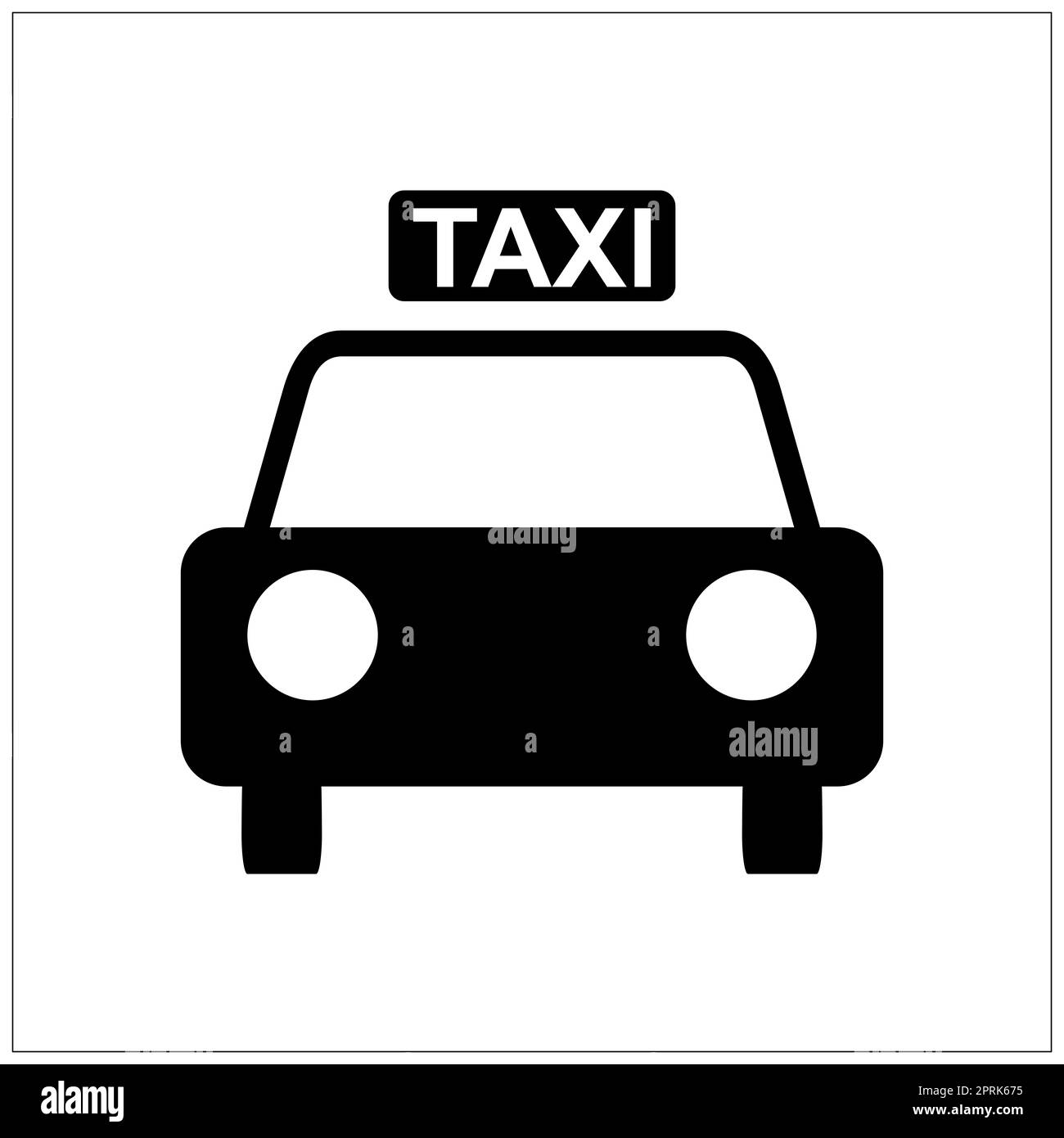ISO 7001 taxis sign Stock Photo - Alamy
