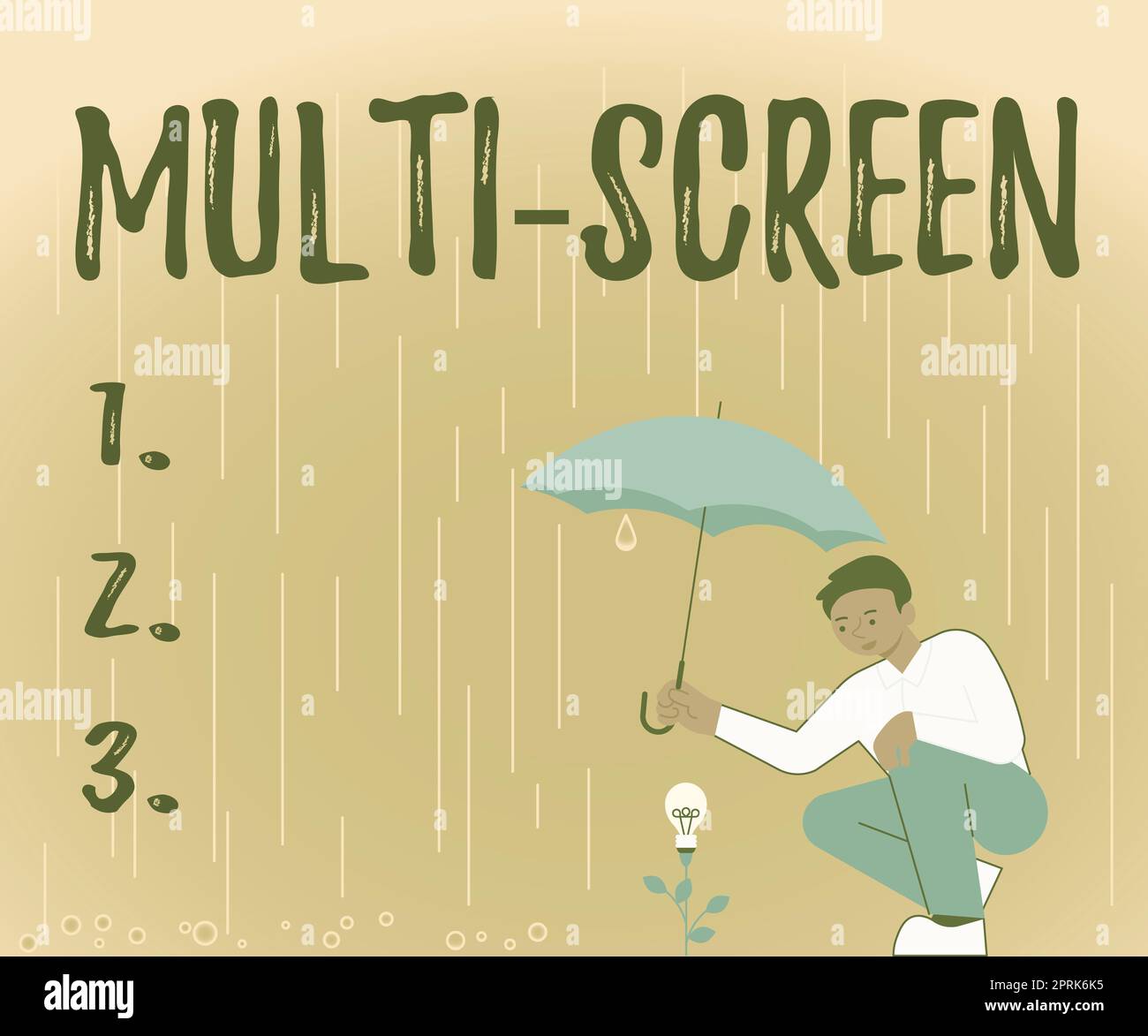 Sign displaying Multi Screen, Internet Concept Having or involving ...