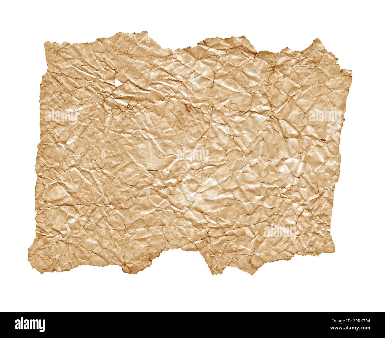 Old crumpled parchment paper texture background. Vintage wallpaper ...