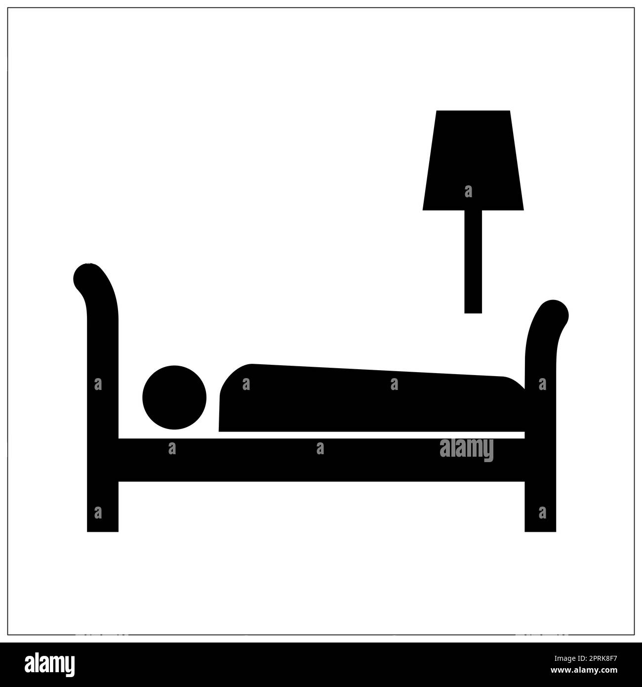 Hotel sign icon hi-res stock photography and images - Alamy