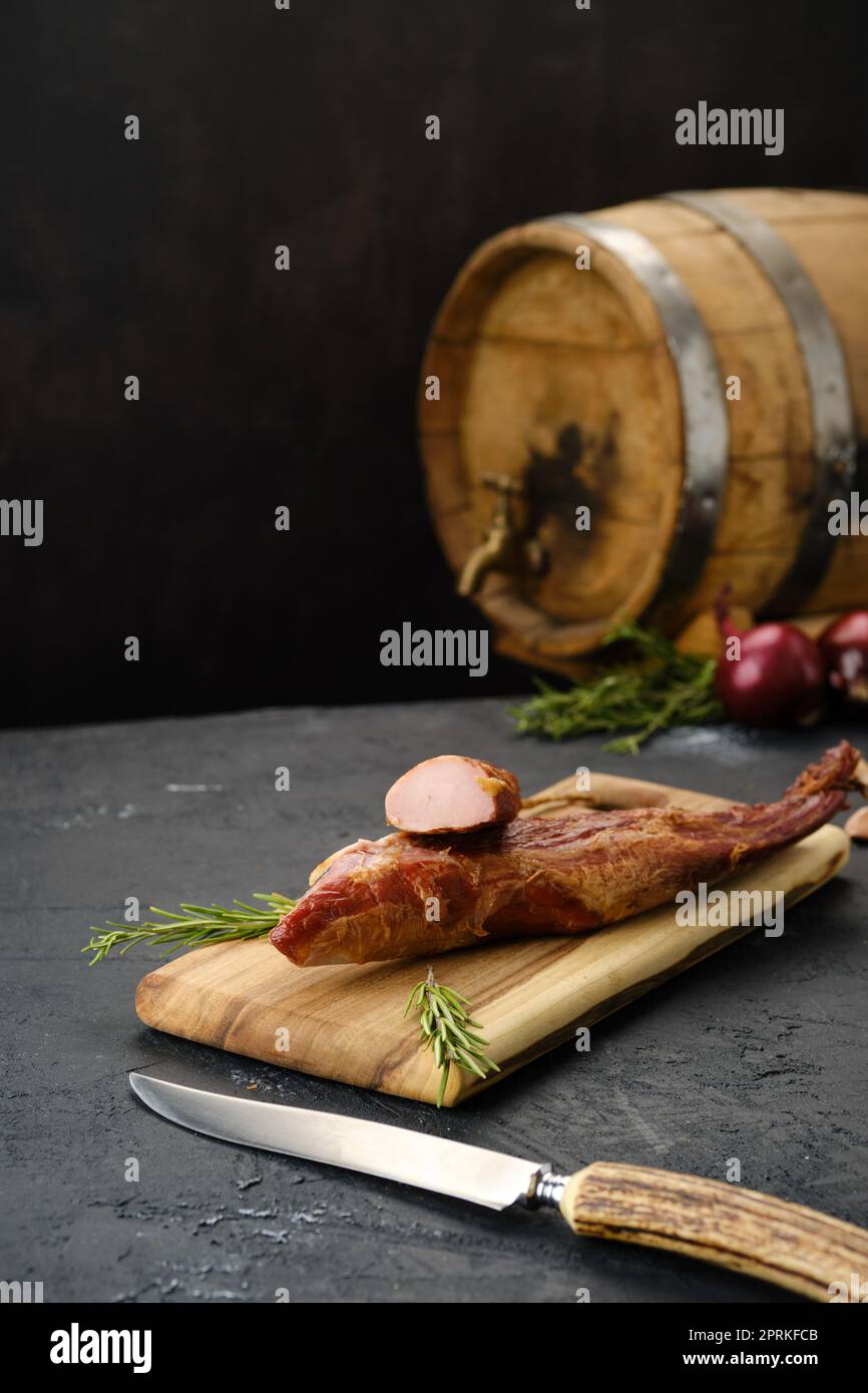 Air dried lamb meat hi-res stock photography and images - Alamy