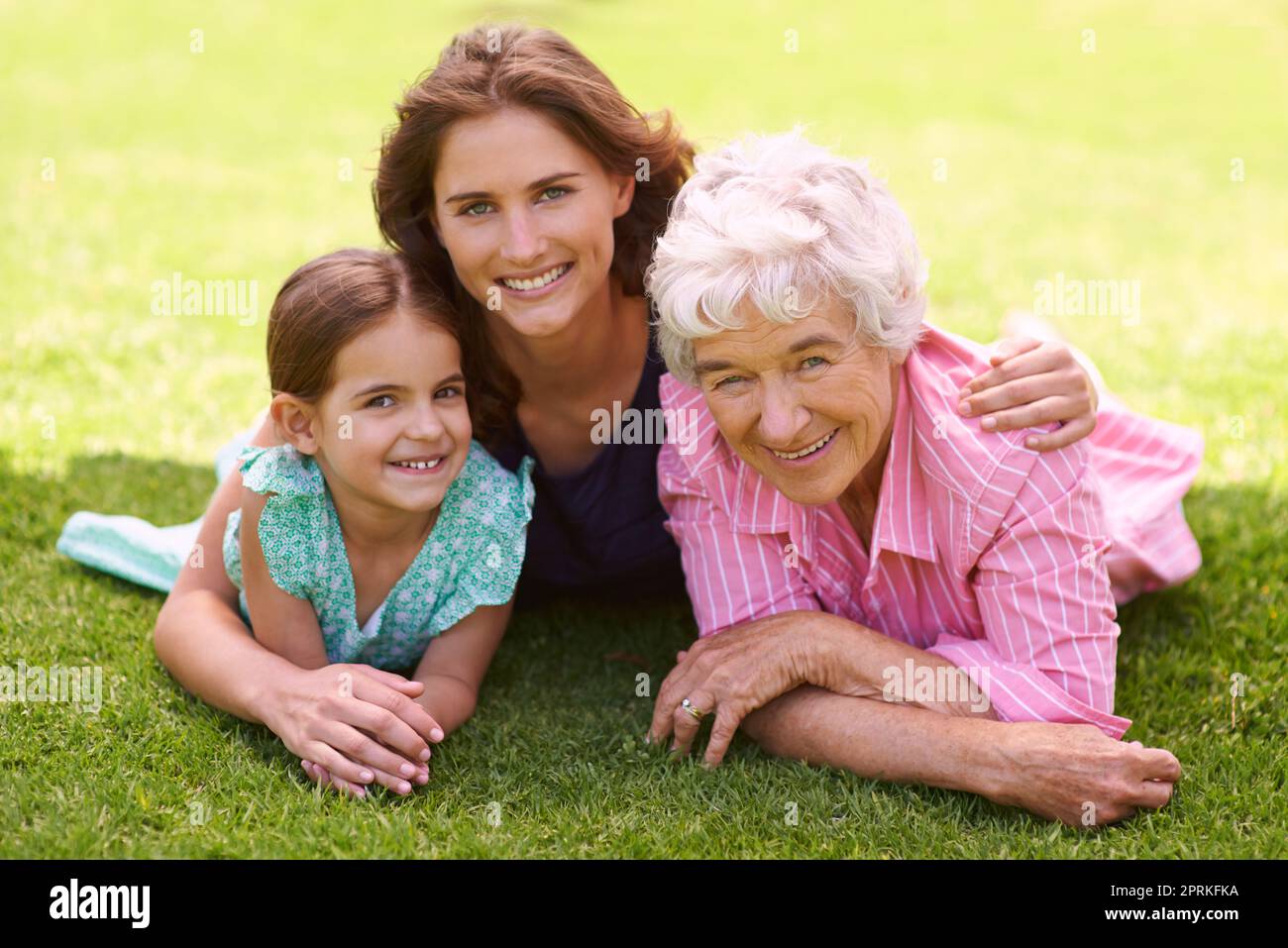 Generational bonding. a generational family enjoying a day out in the ...